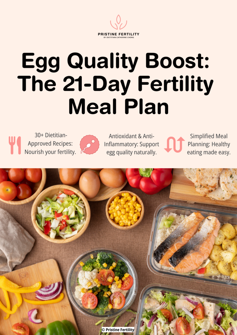 Egg Quality Boost: 21-Day Fertility Meal Plan - Pristine Fertility
